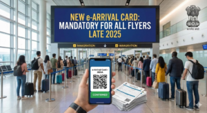 The New "e-Arrival Card" for India: Mandatory Rule for Flyers Starting ...